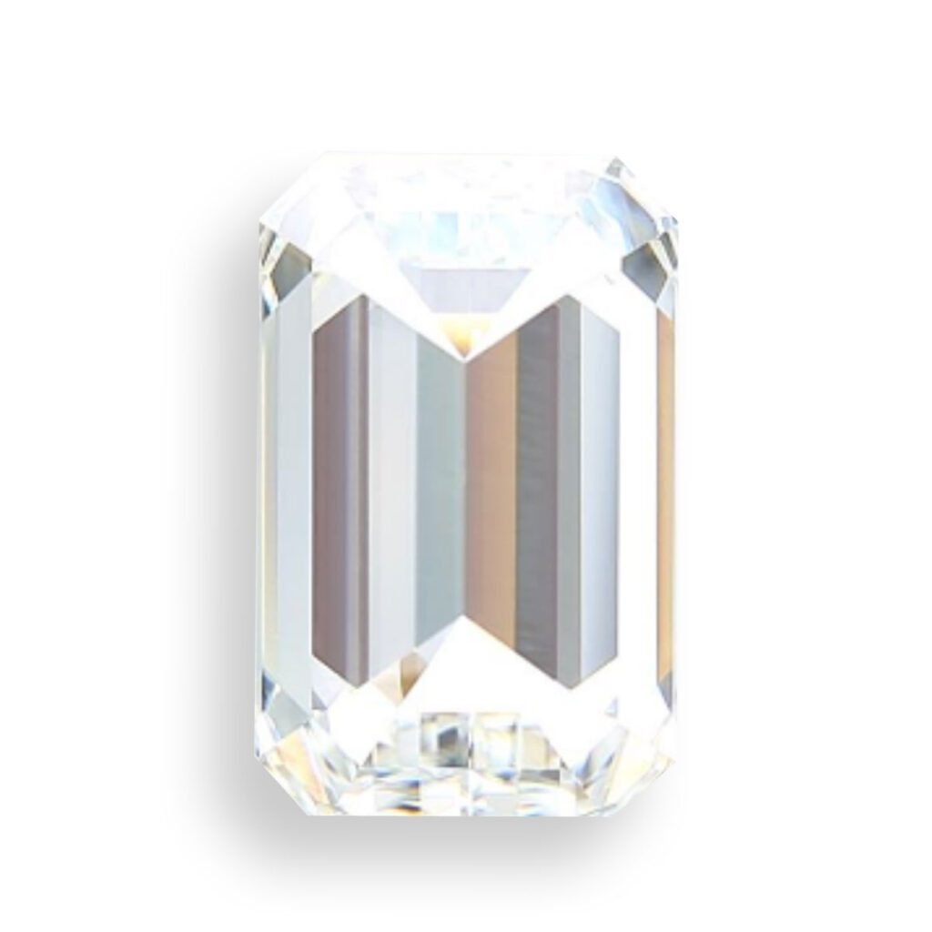 Center Diamond Emerald Cut 5.56 Carat IGI certified - Solitairekart