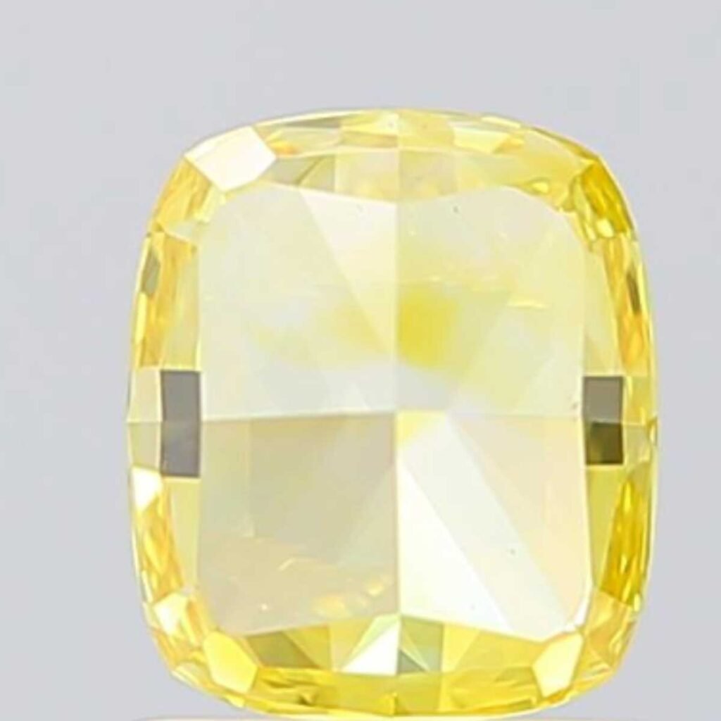 1.07 Carat Lab Grown CVD Fancy Yellow Diamond